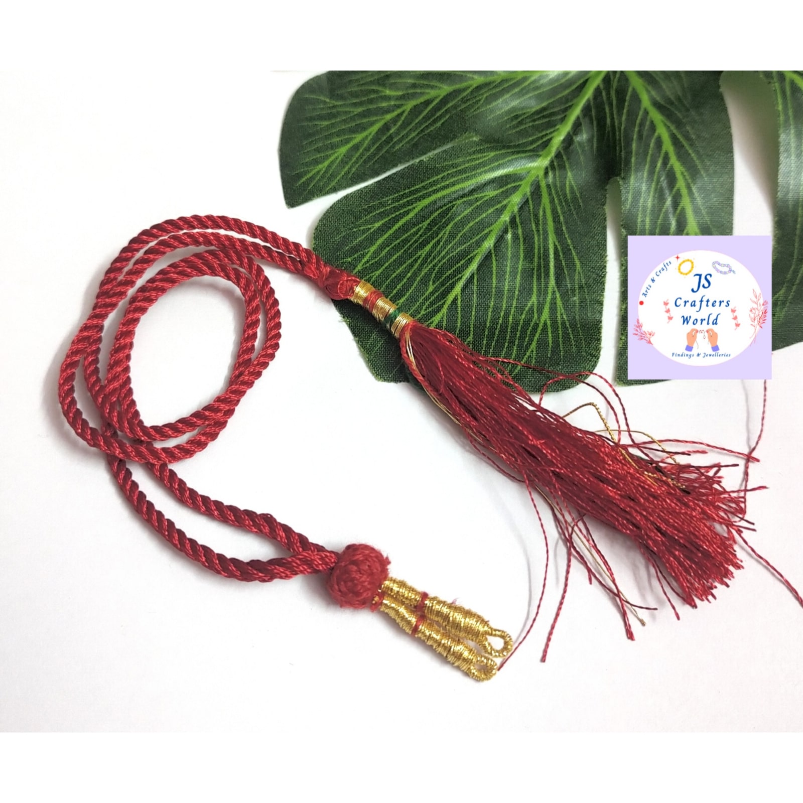 Non-Hook Red Back Rope - JS Crafters World