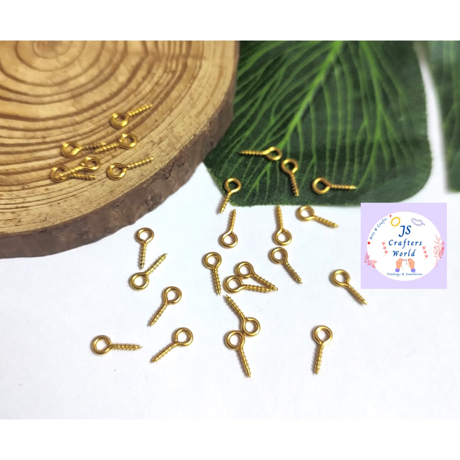 Screw Pins Gold - JS Crafters World